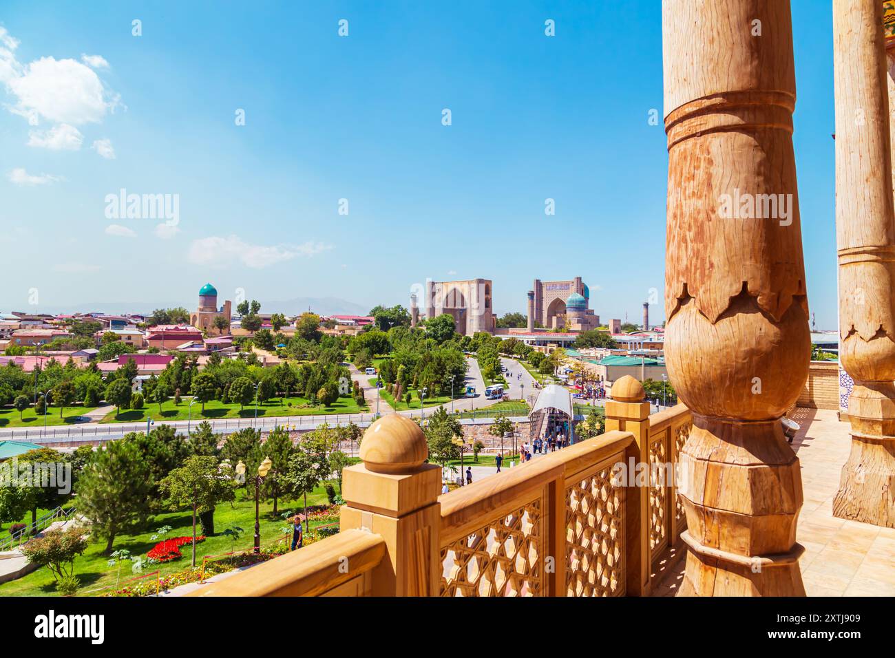 Mausoleum of President Islam Karimov in the Khazret Khizr Mosque ...