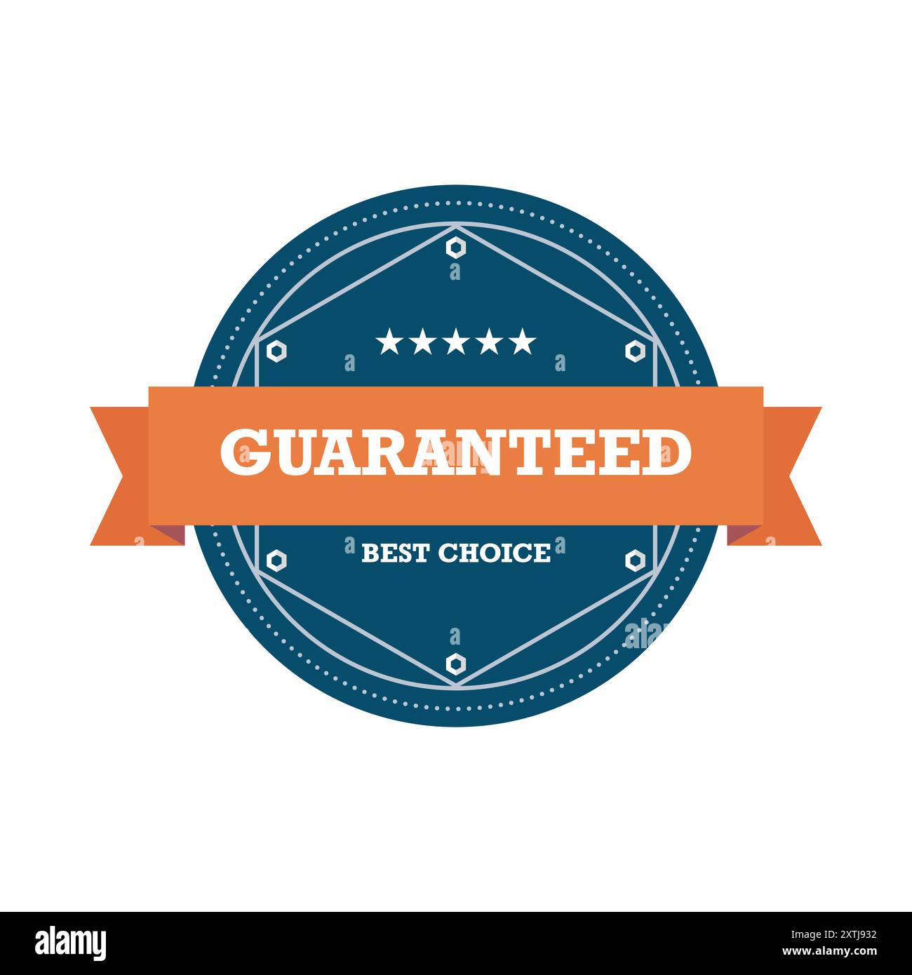 Satisfaction guaranteed vector vectors Stock Vector Images - Alamy