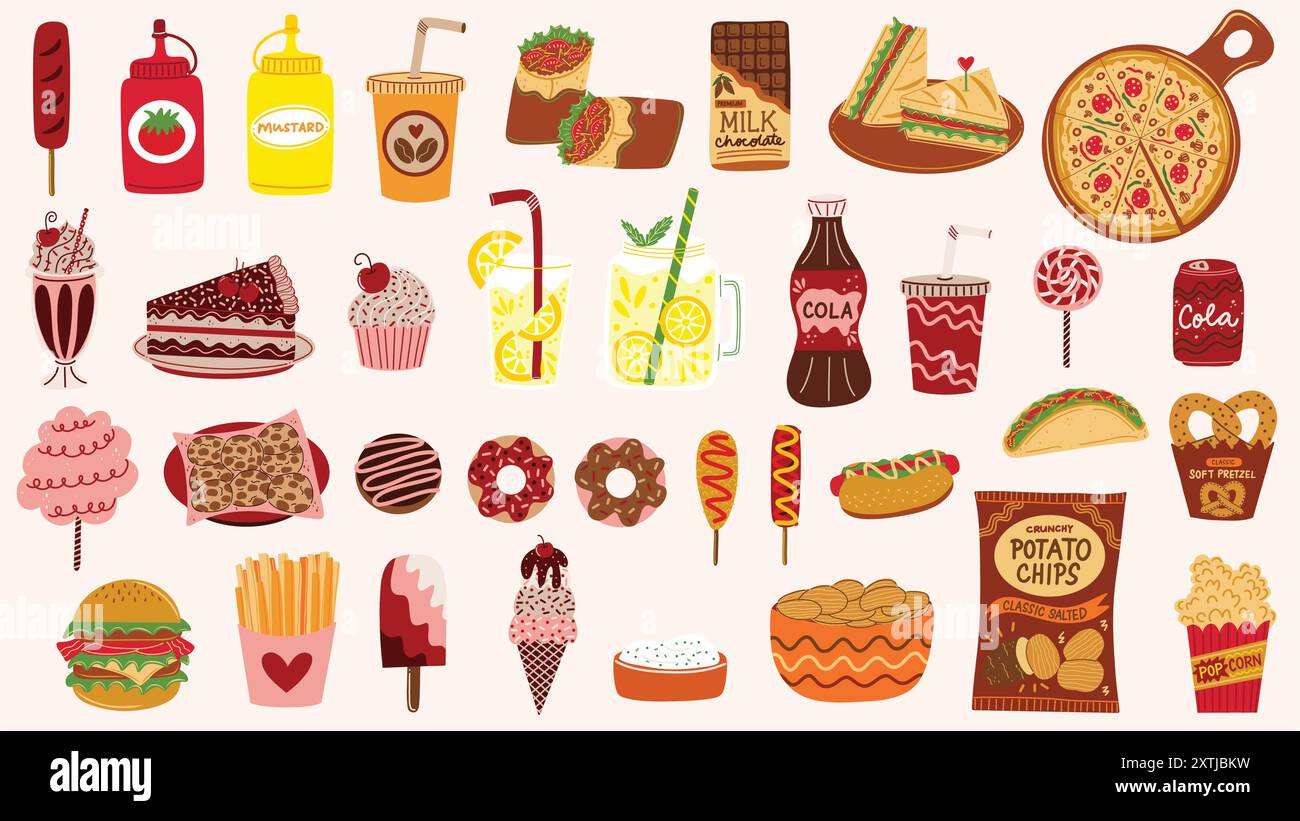 Potato chips more Stock Vector Images - Alamy