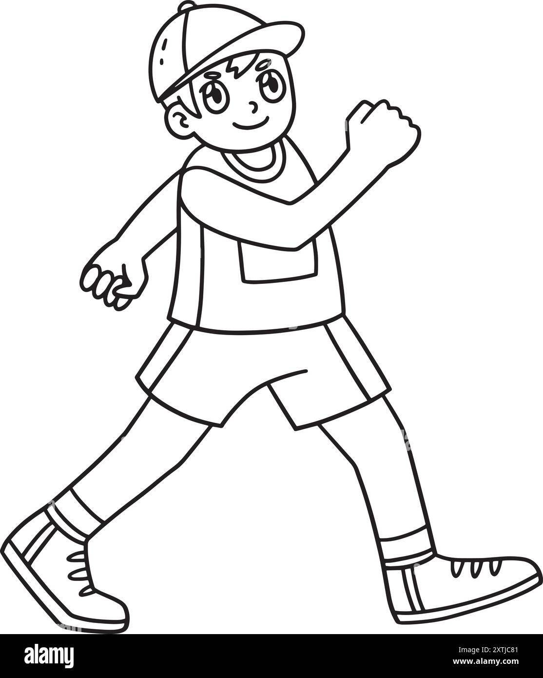 Kids walking race track hi-res stock photography and images - Alamy