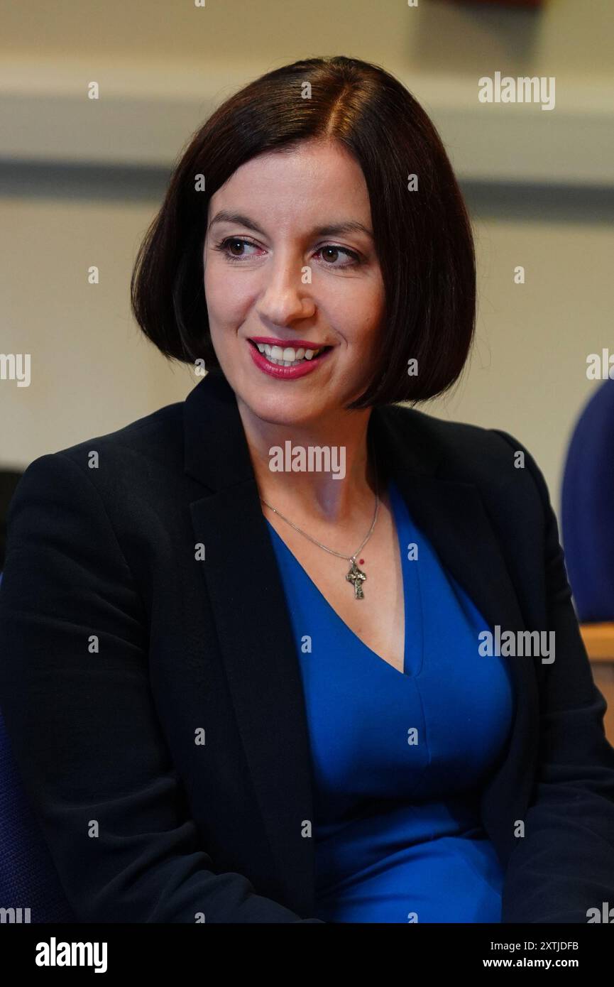 Education Secretary Bridget Phillipson during a visit to Loreto Sixth ...