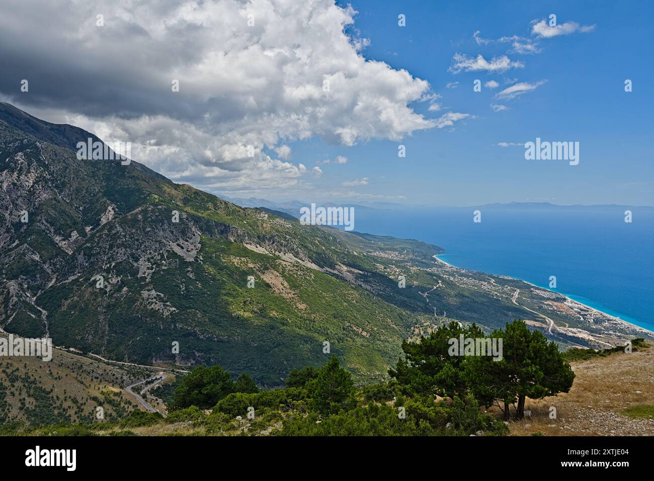 Llogara national park albania hi-res stock photography and images - Alamy