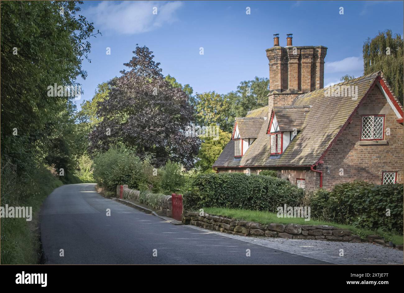 Contemporary facade design cottage tall hi-res stock photography and ...
