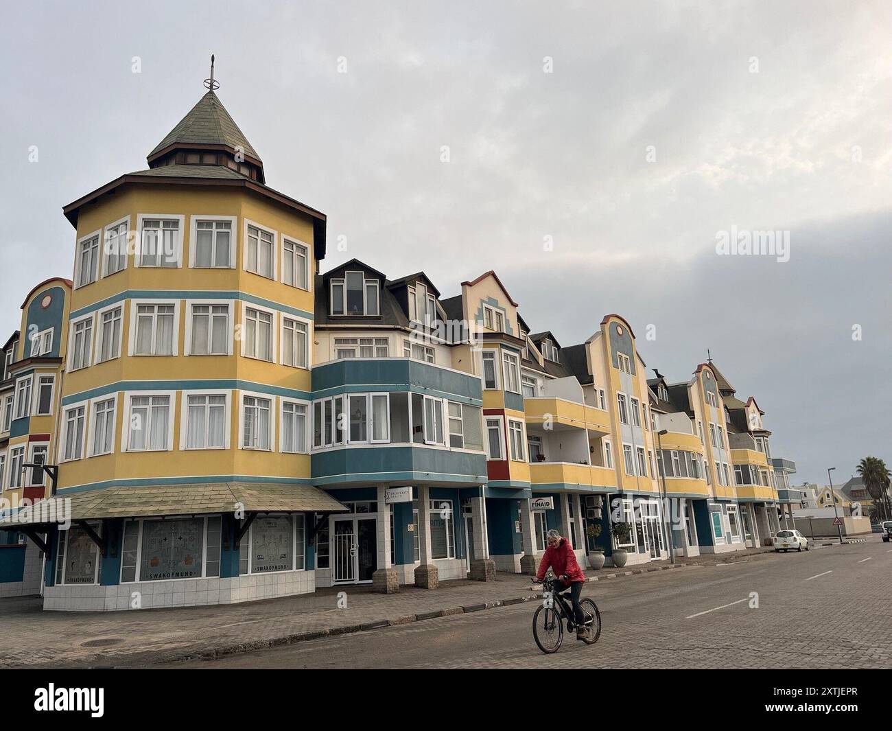 Swakopmund, Namibia. 03rd Aug, 2024. The many buildings from the German ...