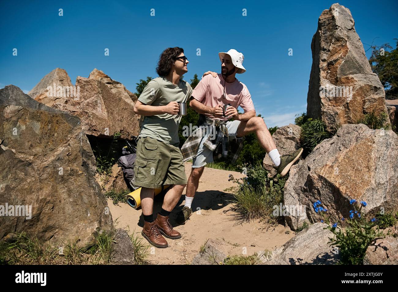 Summertime on a summer hike hi-res stock photography and images - Alamy