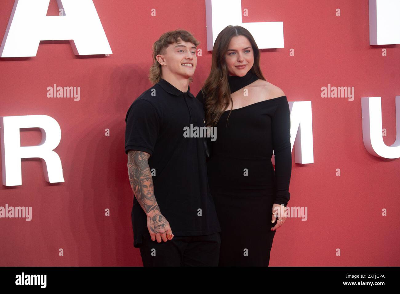 London, UK. 14 Aug, 2024. Pictured: Olympic BMX rider Kieran Reilly ...