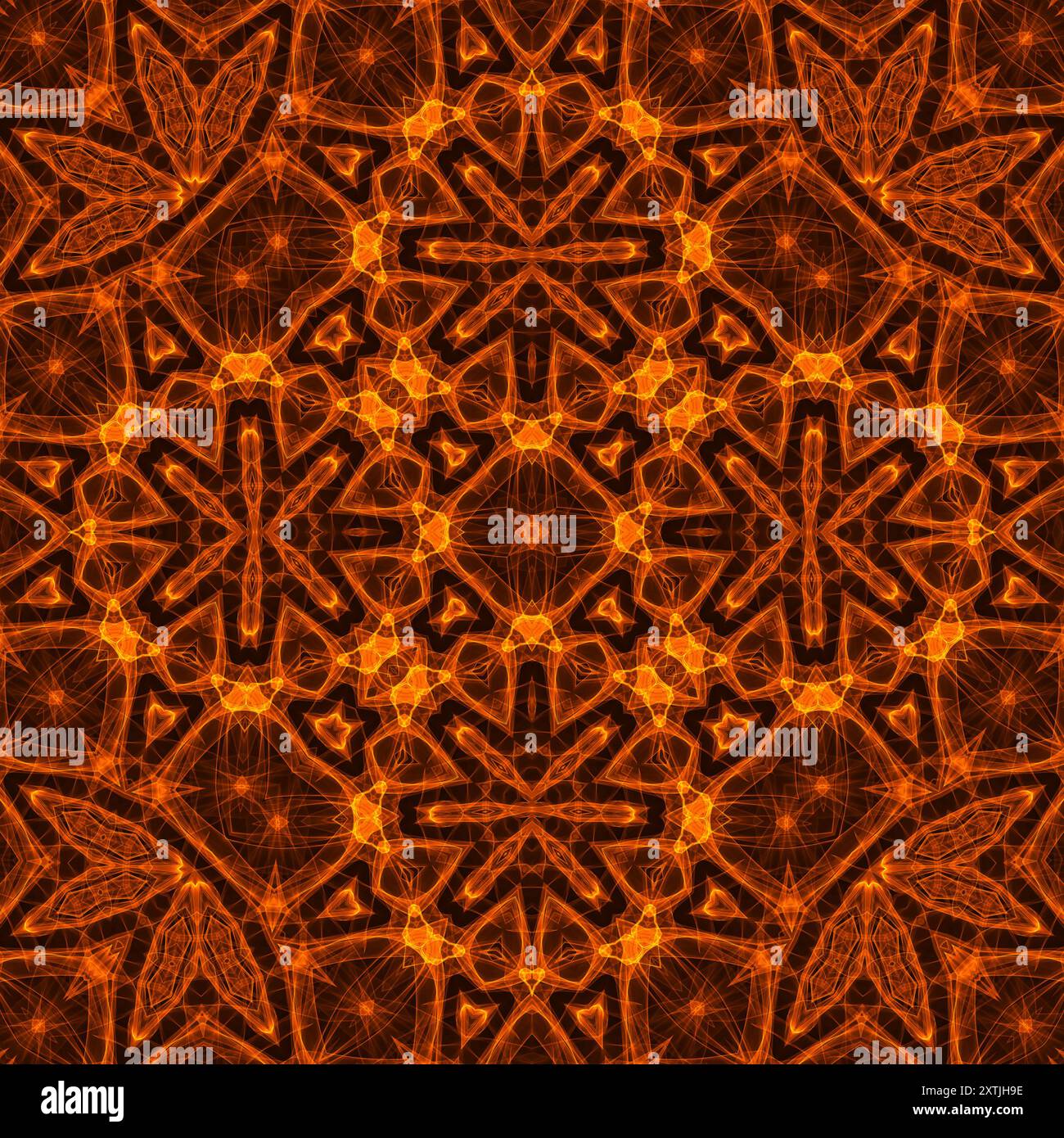 Black background with bright abstract fire pattern Stock Photo - Alamy