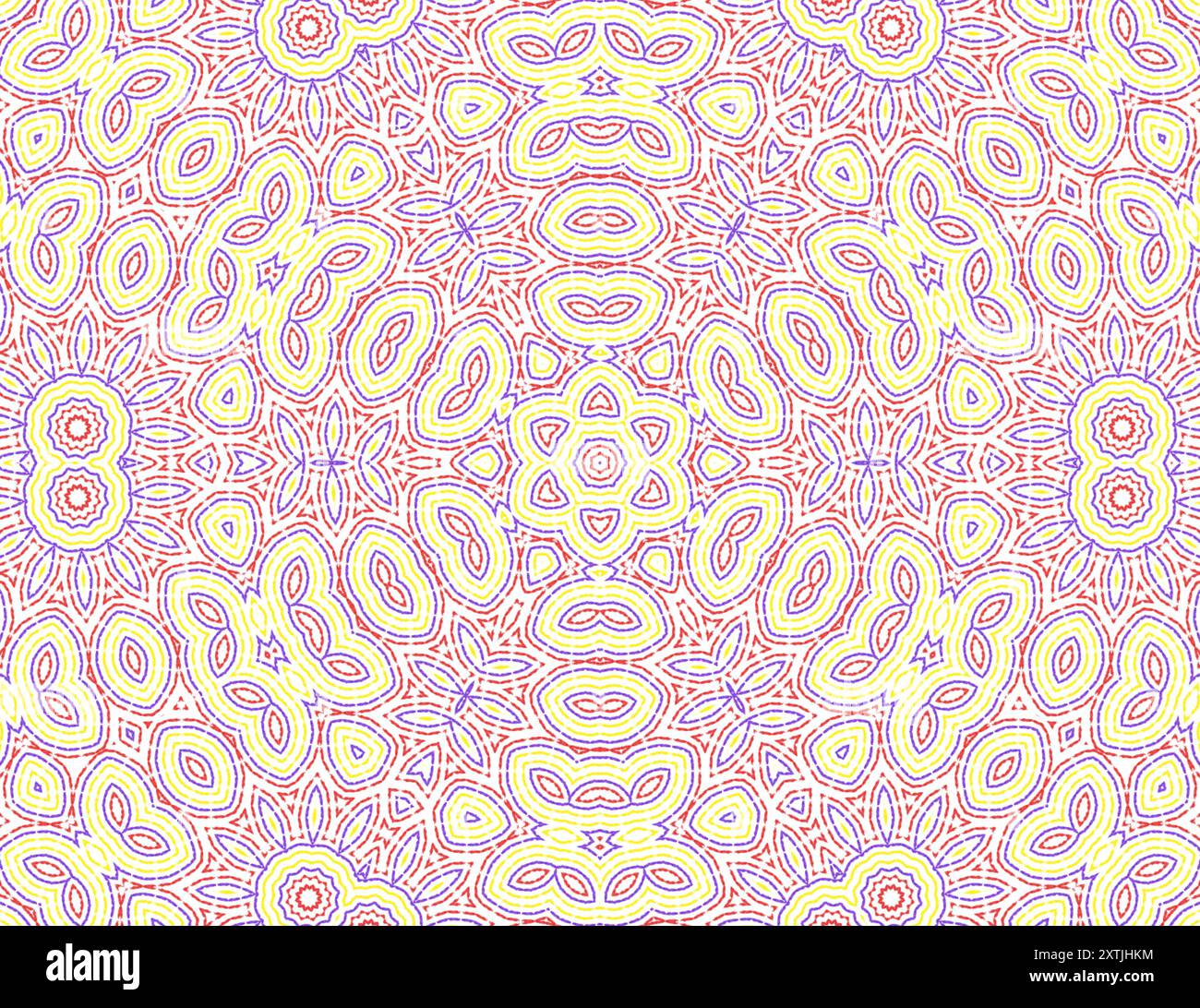 White background with abstract concentric color pattern Stock Photo - Alamy