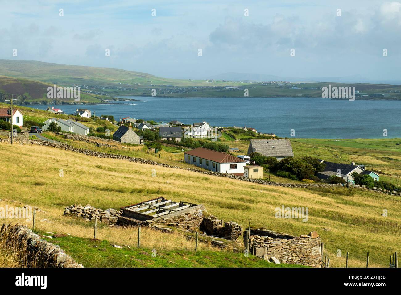 Levenwick is a small village about 17 miles south of Lerwick, on the ...