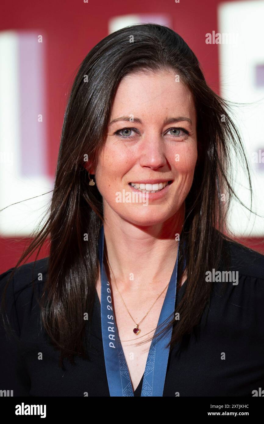 Emily Craig poses for photographers upon arrival at the UK Gala ...