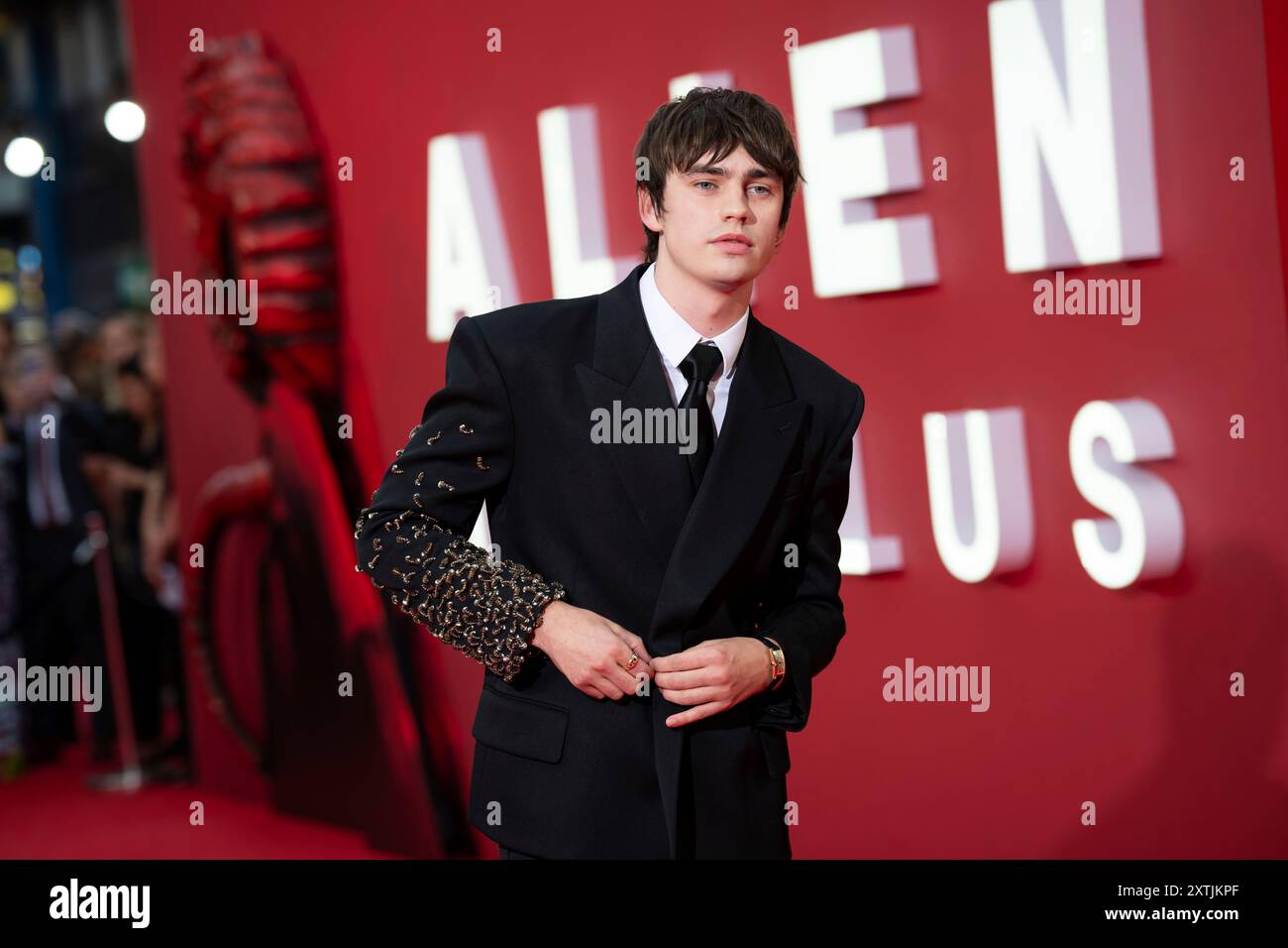 Spike Fearn poses for photographers upon arrival at the UK Gala ...
