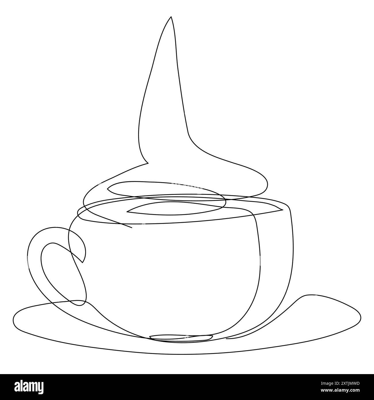 Single one line drawing World food day concept Continuous line draw ...