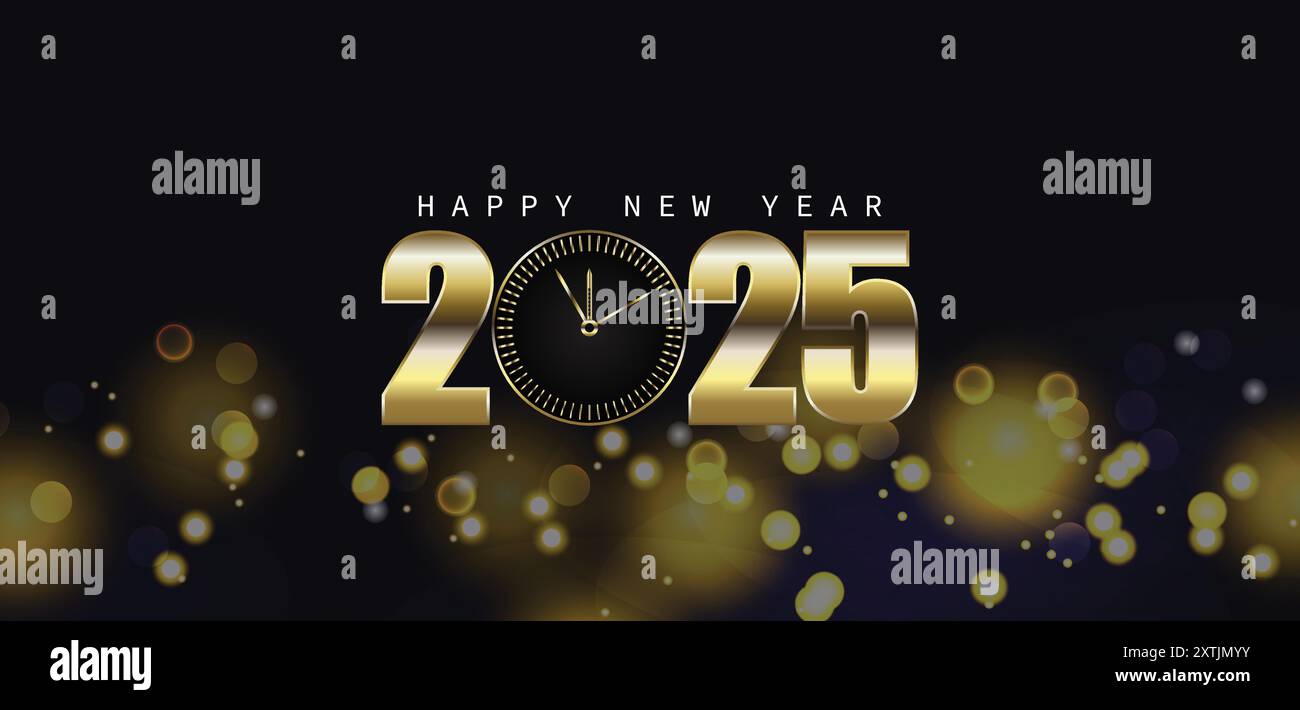 Embracing the Future Welcome 2025 with Open Arms Stock Vector Image ...