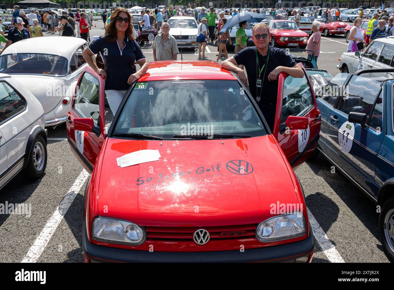 15 August 2024, Saxony, Zwickau: Katarina Witt, Olympic and world ...