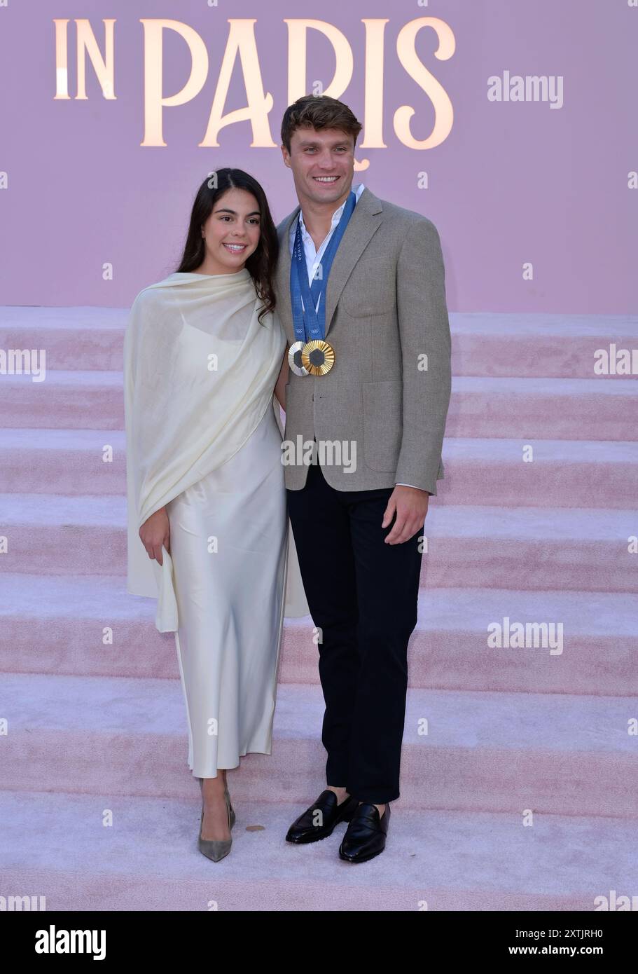 LOS ANGELES, CALIFORNIA - AUGUST 14: (L-R) Ellie Zweifel and Bobby ...