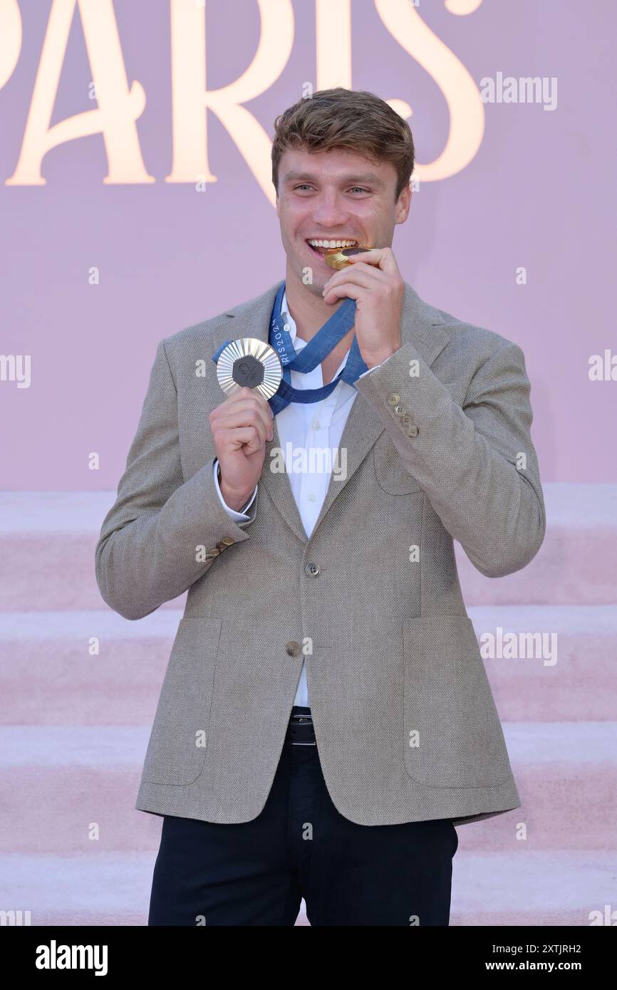 LOS ANGELES, CALIFORNIA - AUGUST 14: Bobby Finke attends the Premiere ...