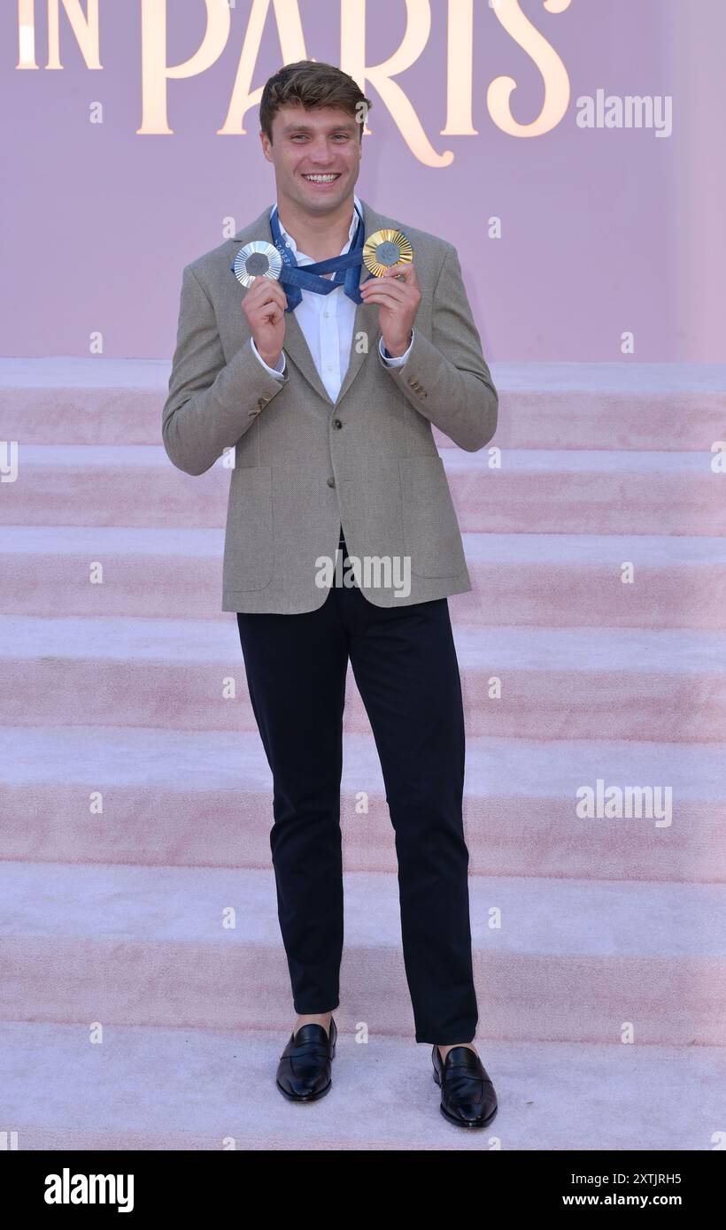 LOS ANGELES, CALIFORNIA - AUGUST 14: Bobby Finke attends the Premiere ...