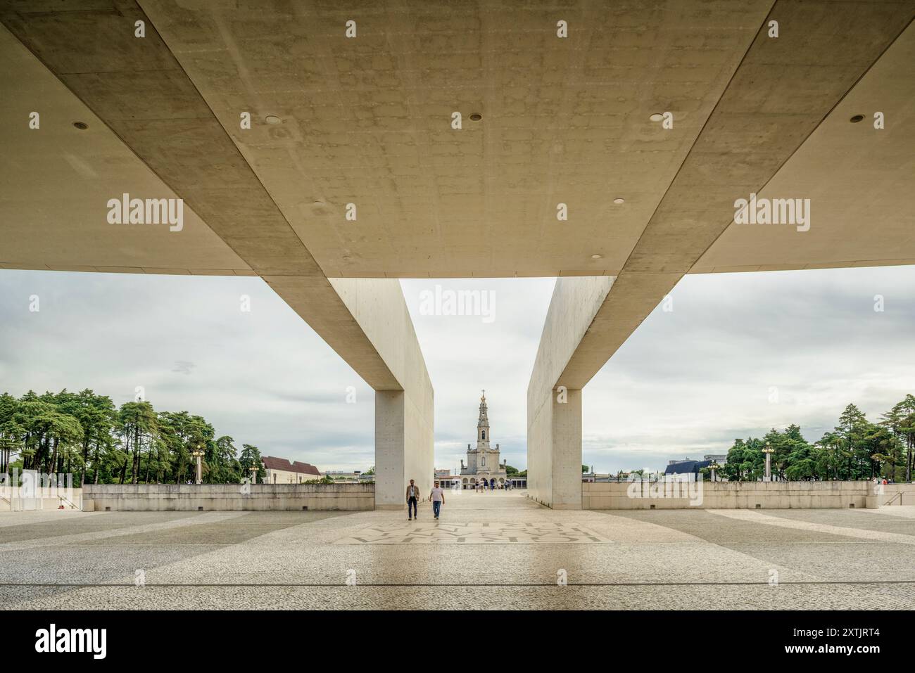Sanctuary of Our Lady of the Rosary of Fatima located in Cova da Iria ...