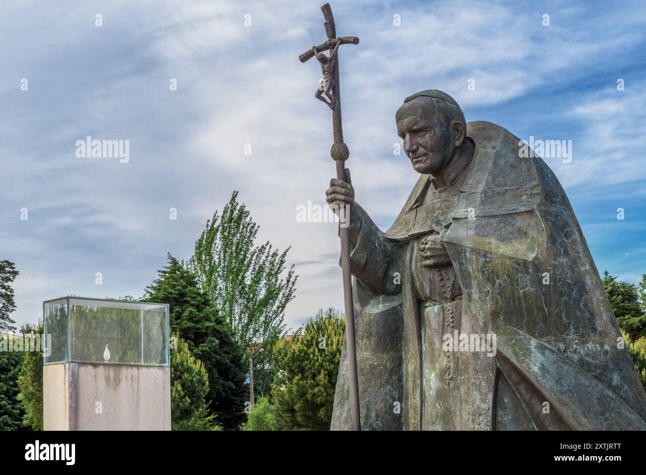 Sanctuary of Our Lady of the Rosary of Fatima located in Cova da Iria ...