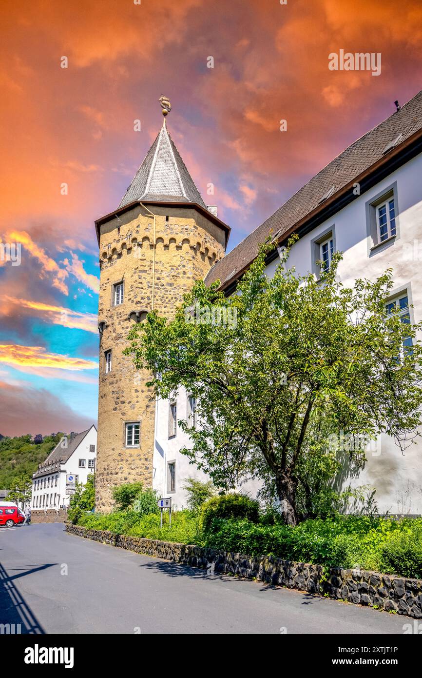 Old city of Linz am Rhein, Germany Stock Photo - Alamy