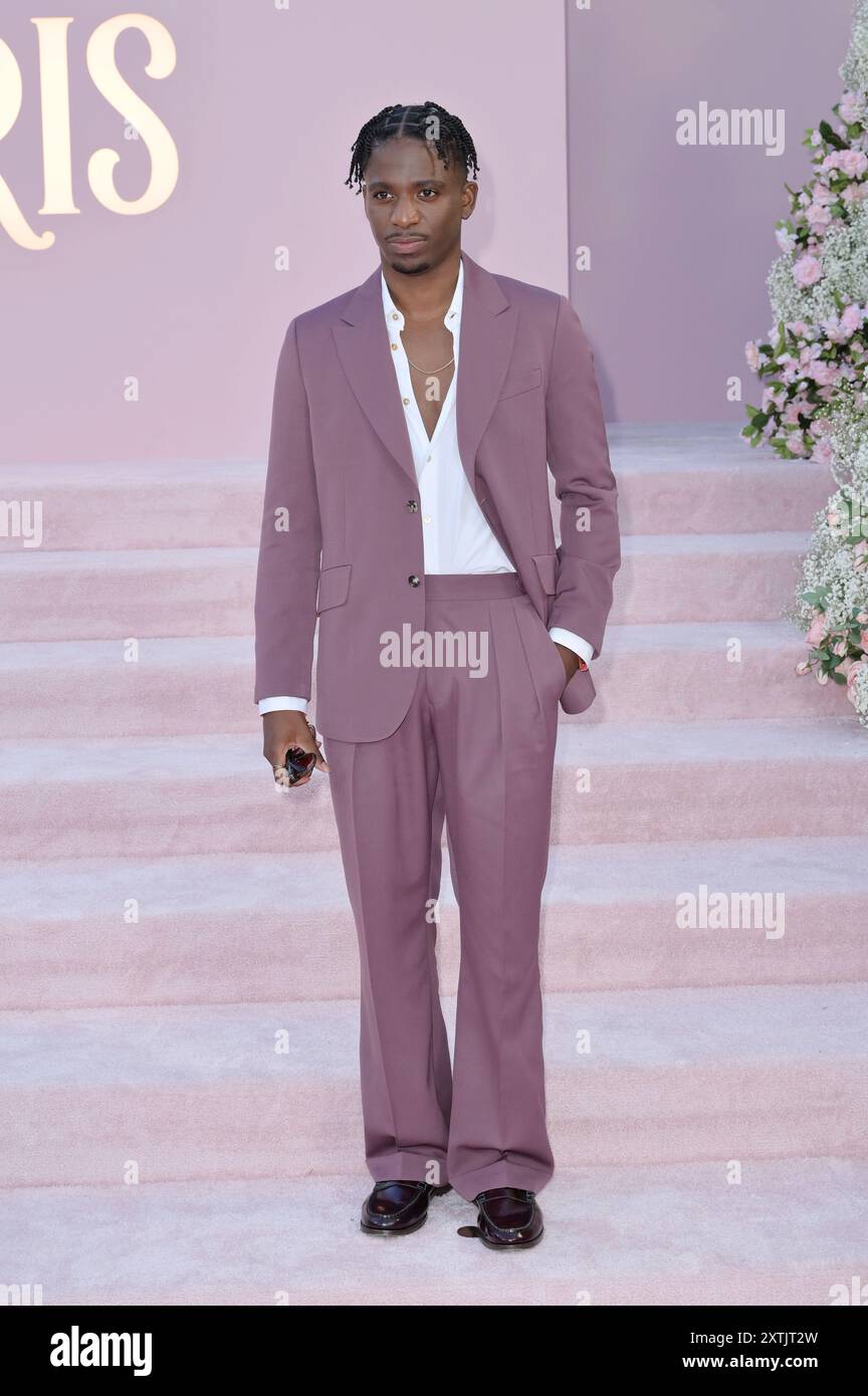 LOS ANGELES, CALIFORNIA - AUGUST 14: Samuel Arnold attends the Premiere of Netflix's "Emily In ...