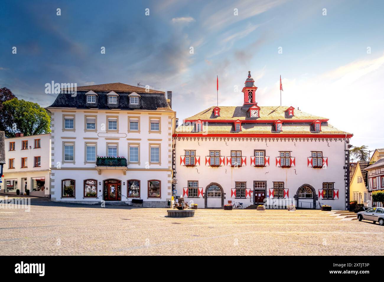 Old city of Linz am Rhein, Germany Stock Photo - Alamy