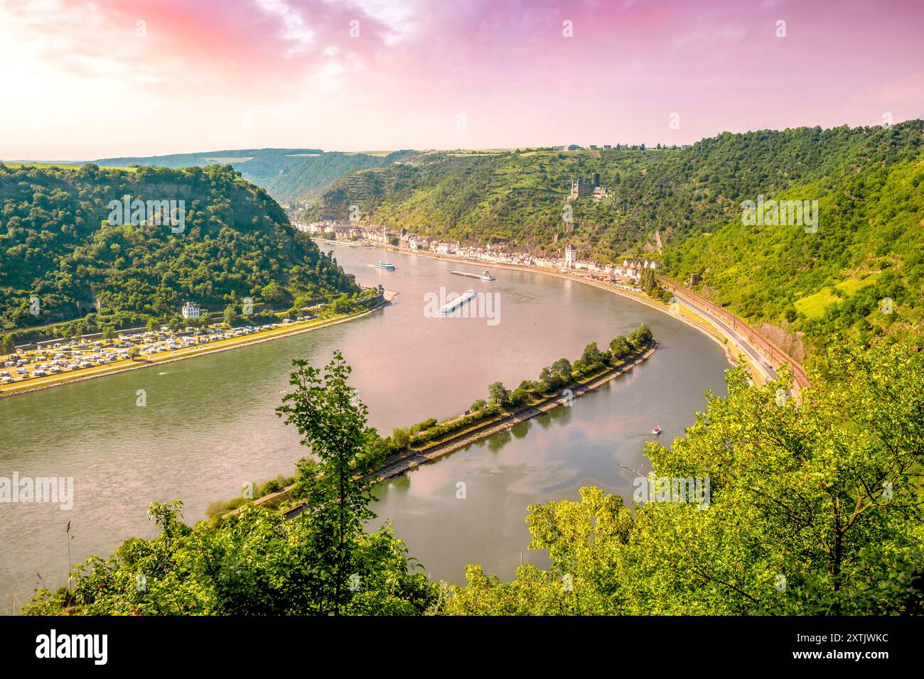 Loreley valley hi-res stock photography and images - Alamy