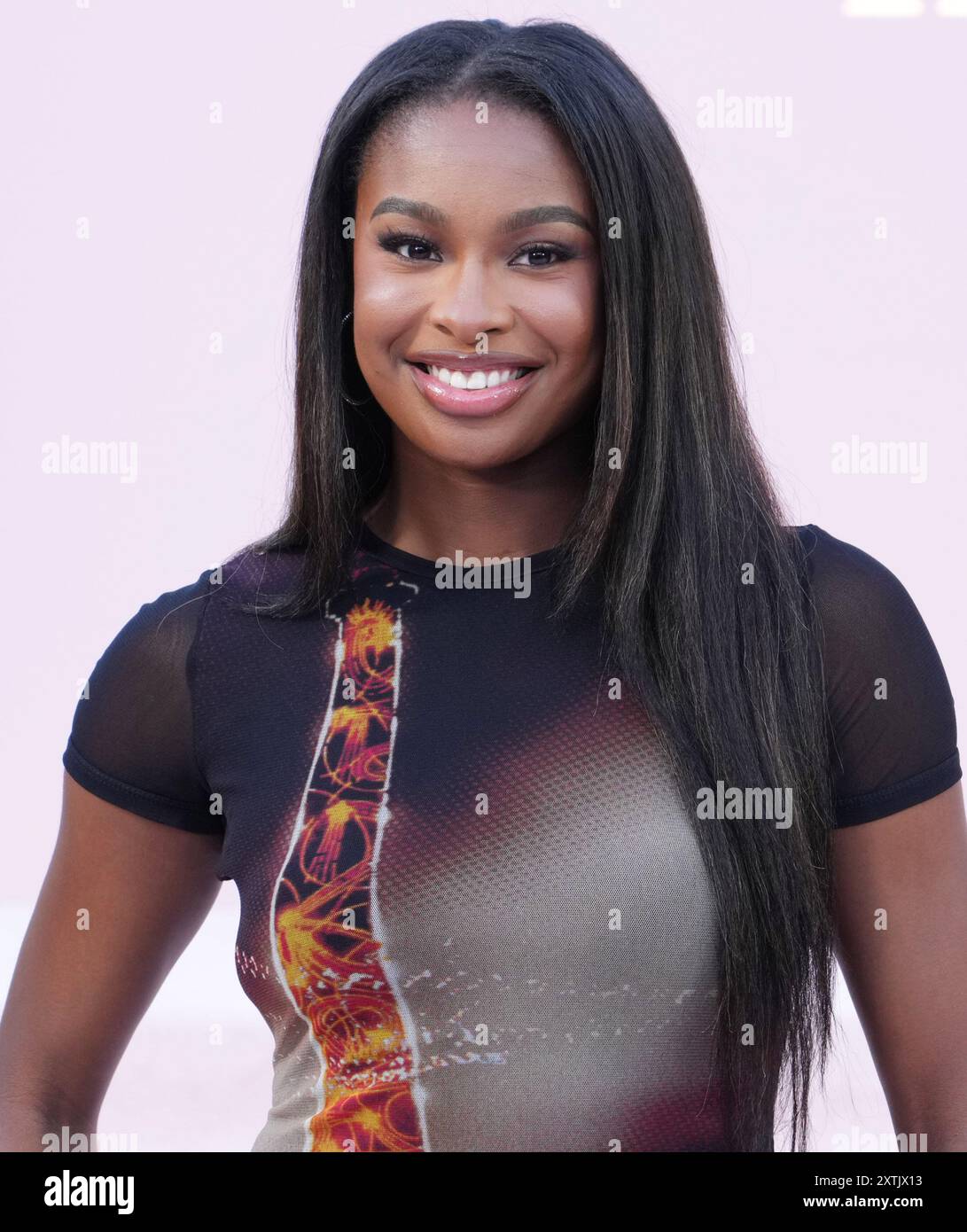 Los Angeles, USA. 14th Aug, 2024. Coco Jones arrives at the Netflix's ...