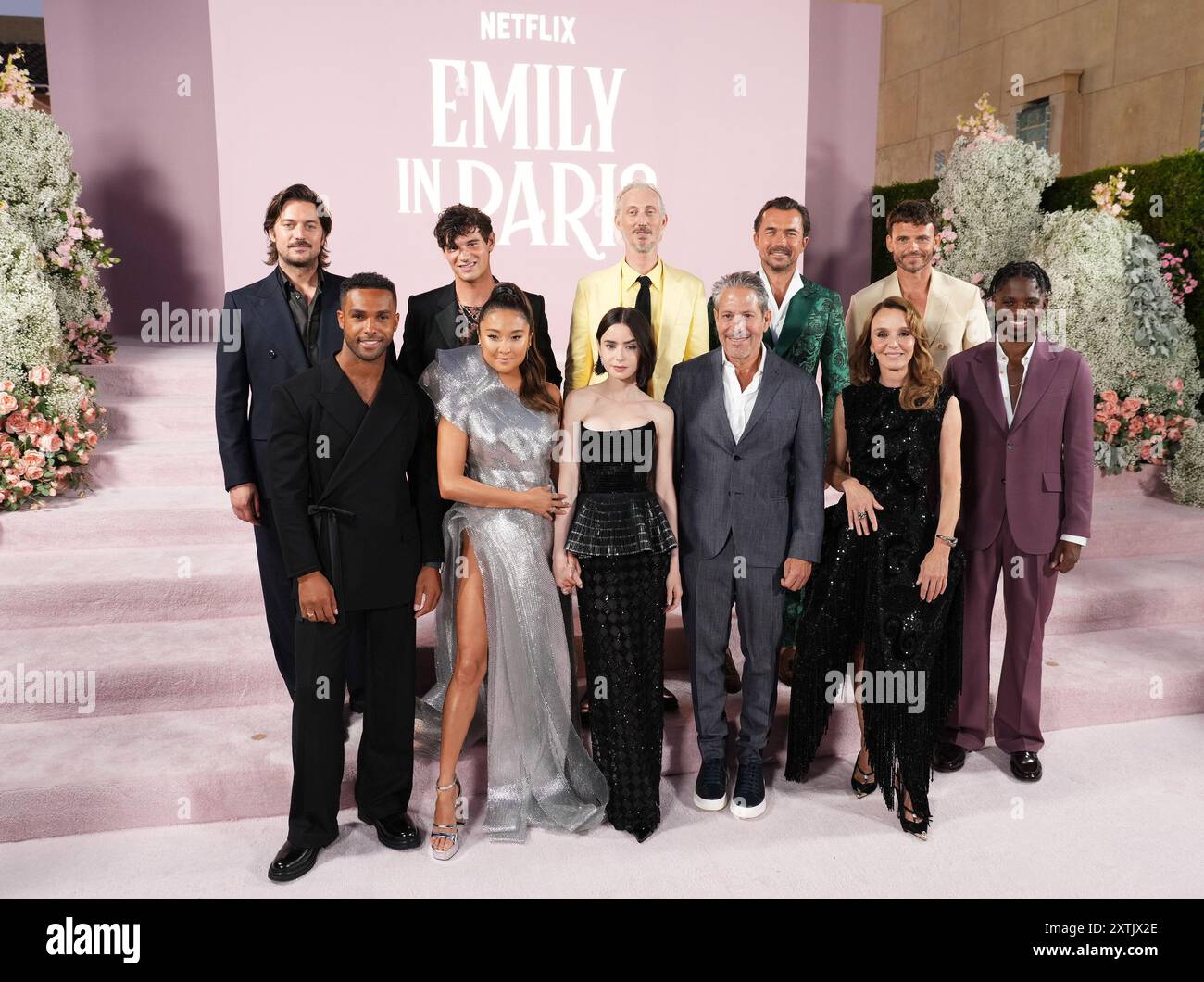 Cast emily in paris hi-res stock photography and images - Alamy