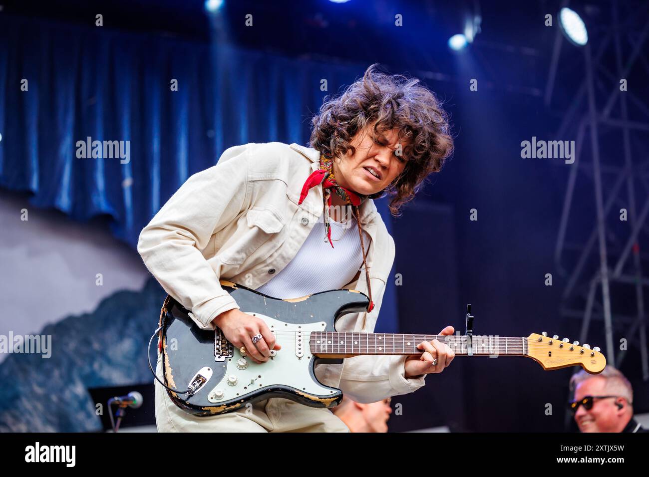 Oslo, Norway. 10th, August 2024. The Norwegian singer, songwriter and ...