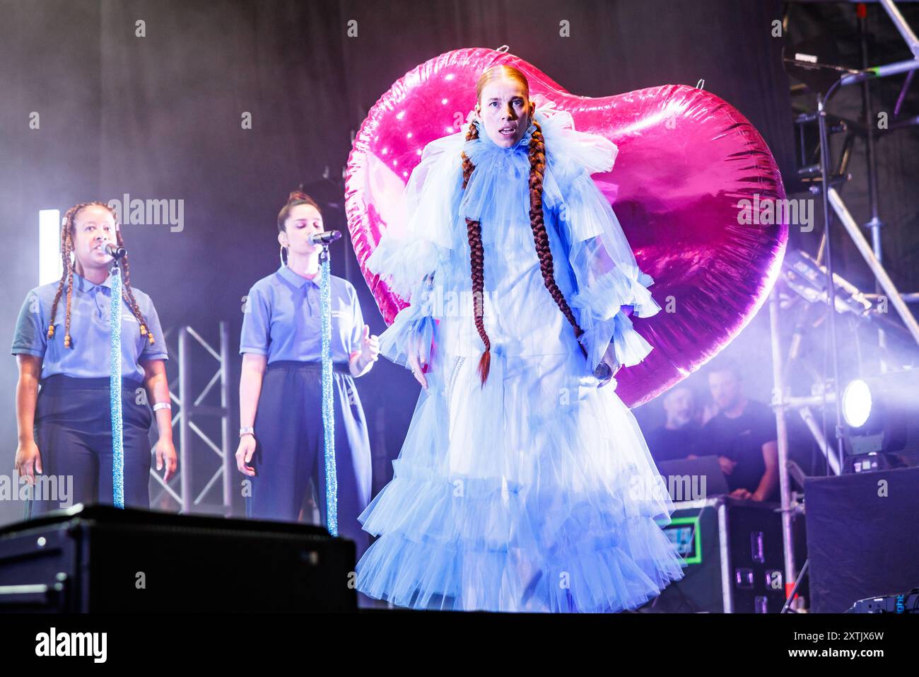 Oslo, Norway. 10th, August 2024. The Norwegian singer Gabrielle ...