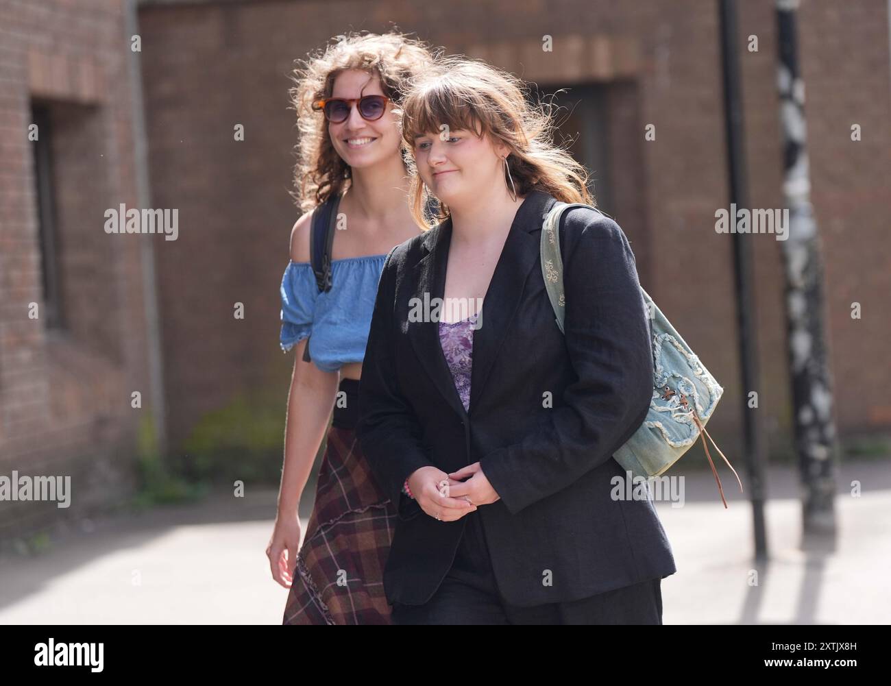 Jennifer Kowalski (left) and Cole Macdonald arriving at Chelmsford ...