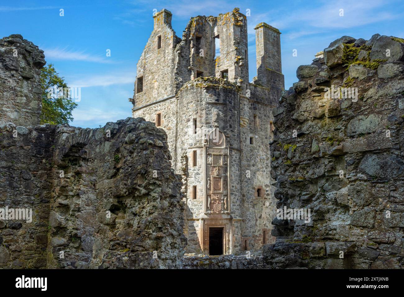 Huntly Castle is a ruined castle north of Huntly in Aberdeenshire ...