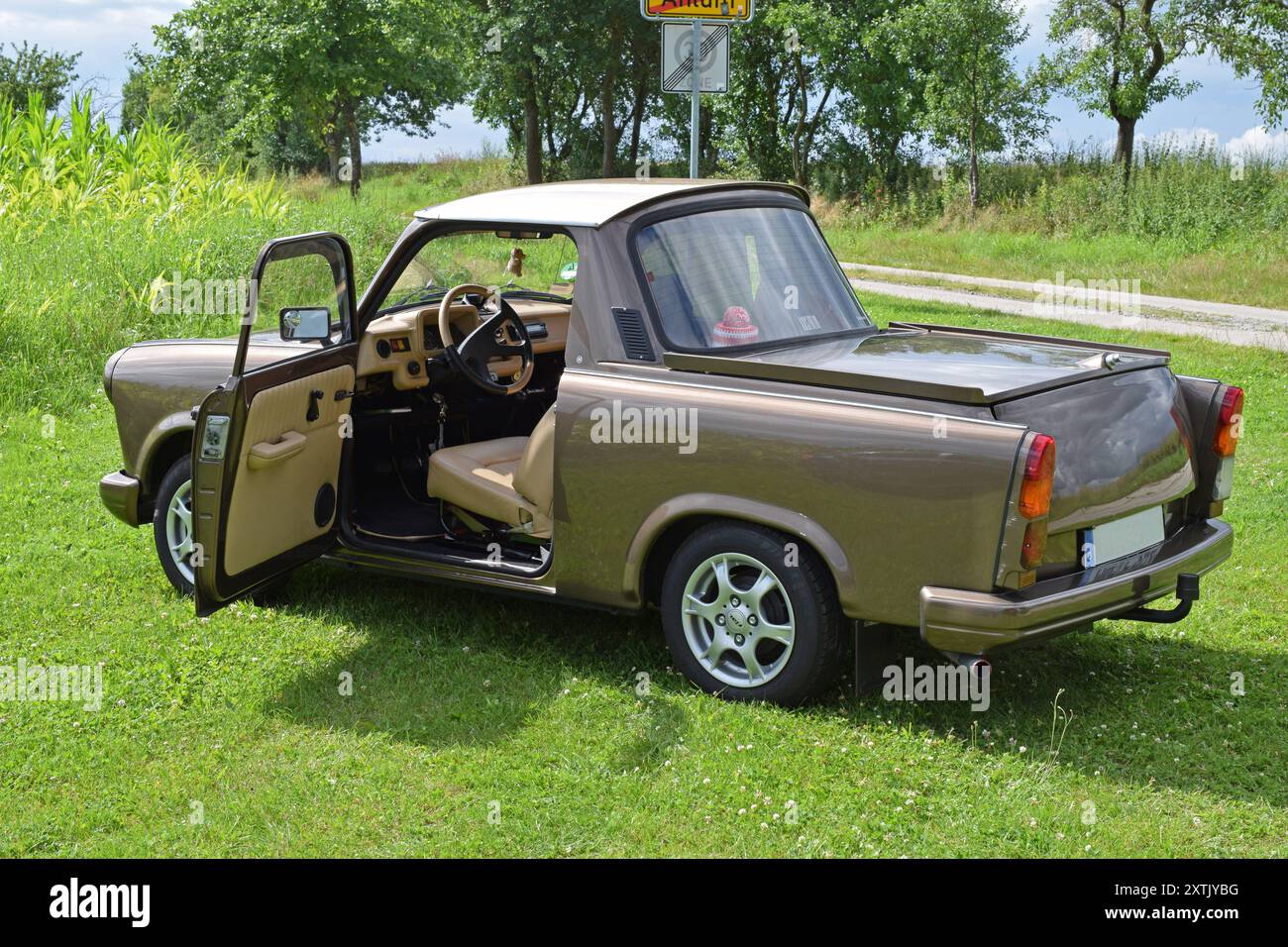 15.07.2017 Trabant 601 Pick Up Deutschland/ Sachsen Anhalt/ Altmark ...