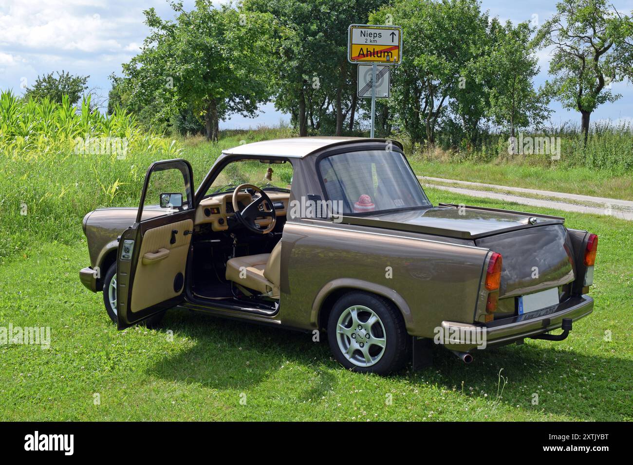 15.07.2017 Trabant 601 Pick Up Deutschland/ Sachsen Anhalt/ Altmark ...
