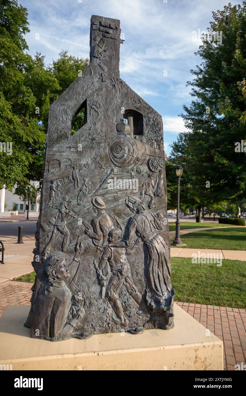 Springfield, Illinois USA - 13 August 2024 - 'Acts of Intolerance,' a ...