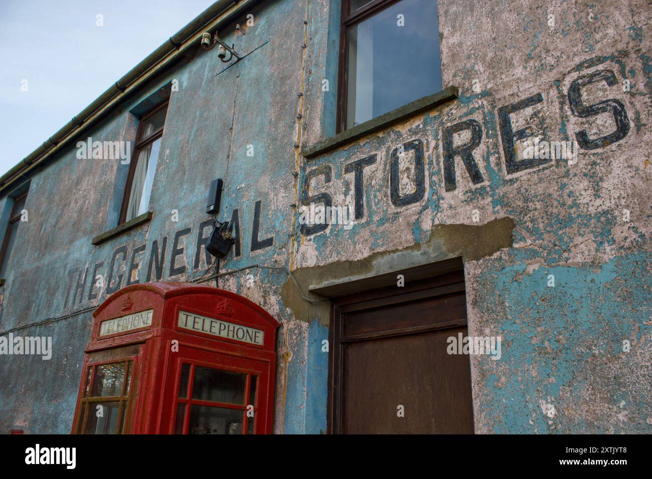 The General Stores close up, Mathry, Northern Pembrokeshire, Wales ...