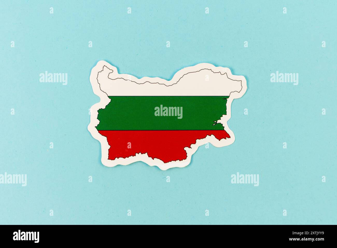 Flag map of bulgaria hi-res stock photography and images - Alamy