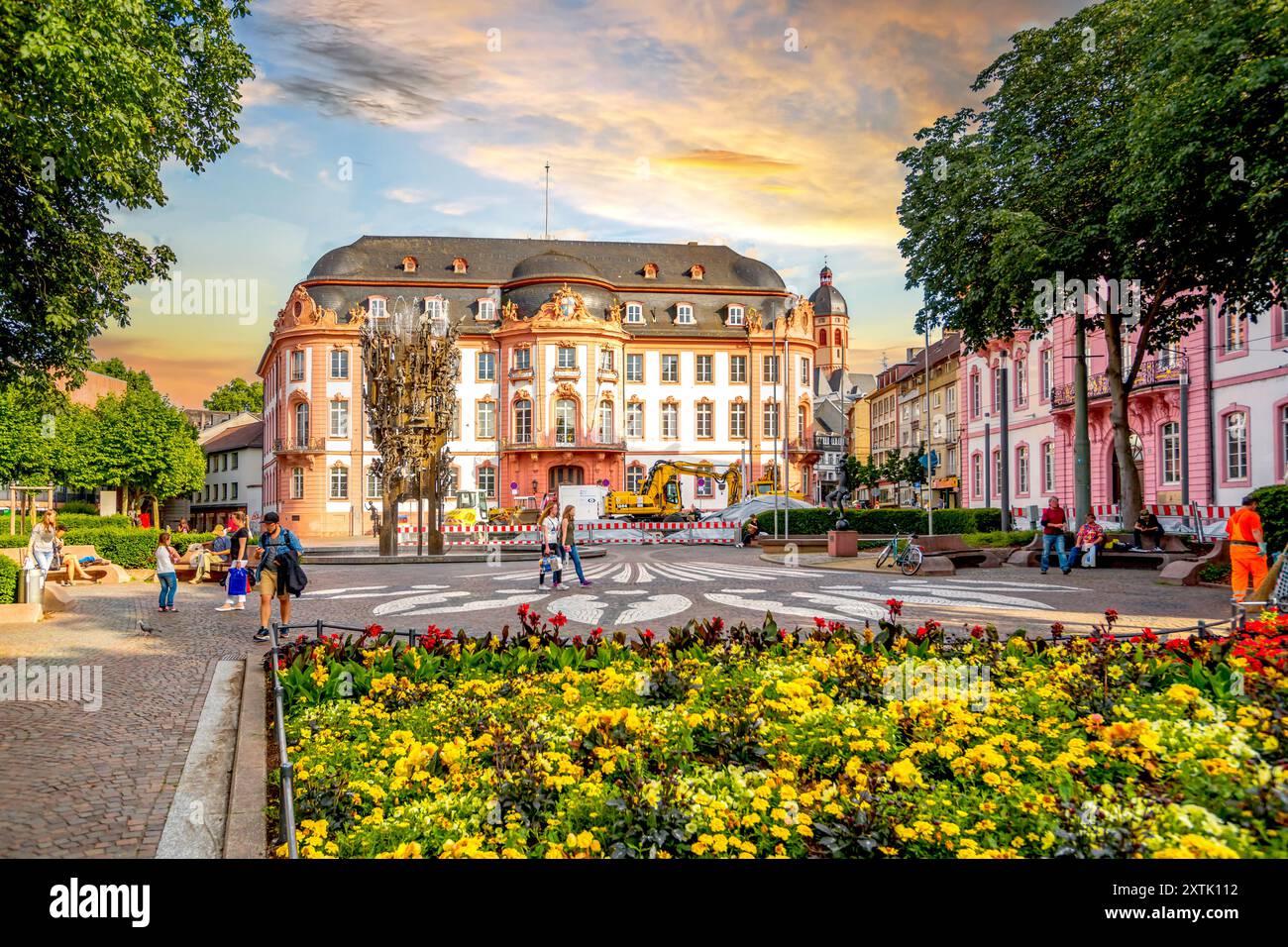 Old City of Mainz, Germany Stock Photo - Alamy