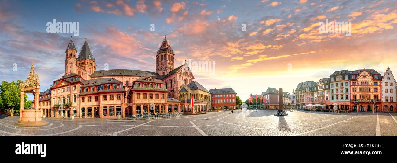 Old City of Mainz, Germany Stock Photo - Alamy