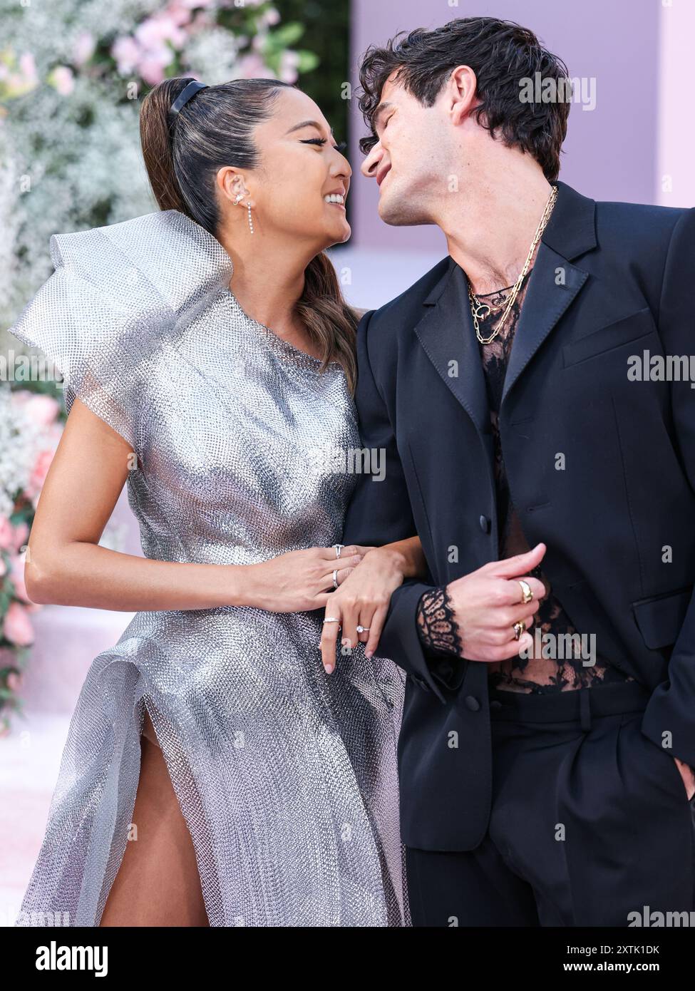 HOLLYWOOD, LOS ANGELES, CALIFORNIA, USA - AUGUST 14: Ashley Park and ...