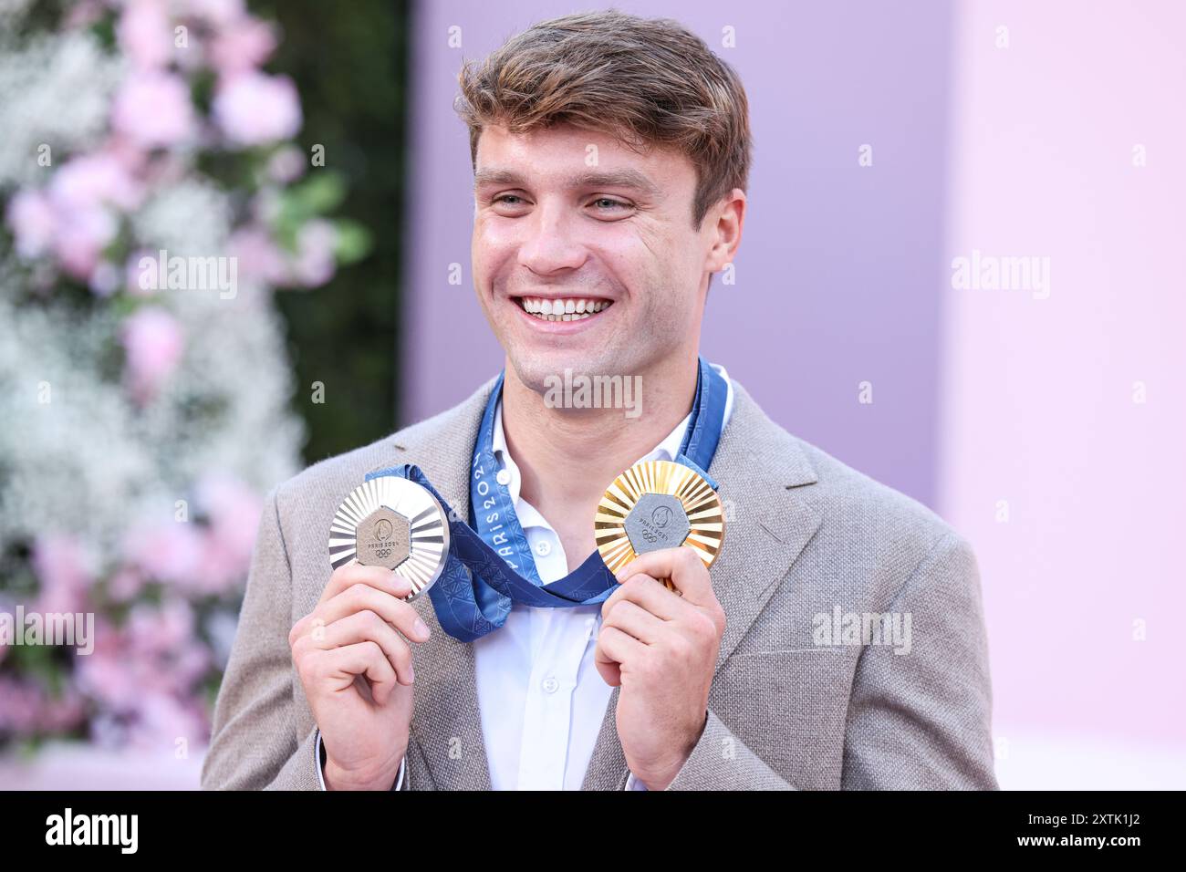 HOLLYWOOD, LOS ANGELES, CALIFORNIA, USA - AUGUST 14: Bobby Finke ...