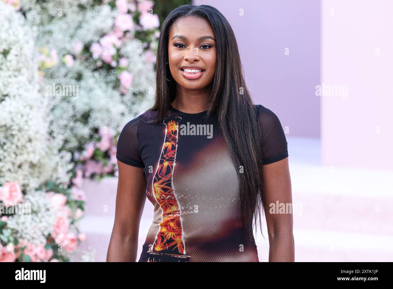 HOLLYWOOD, LOS ANGELES, CALIFORNIA, USA - AUGUST 14: Coco Jones arrives ...