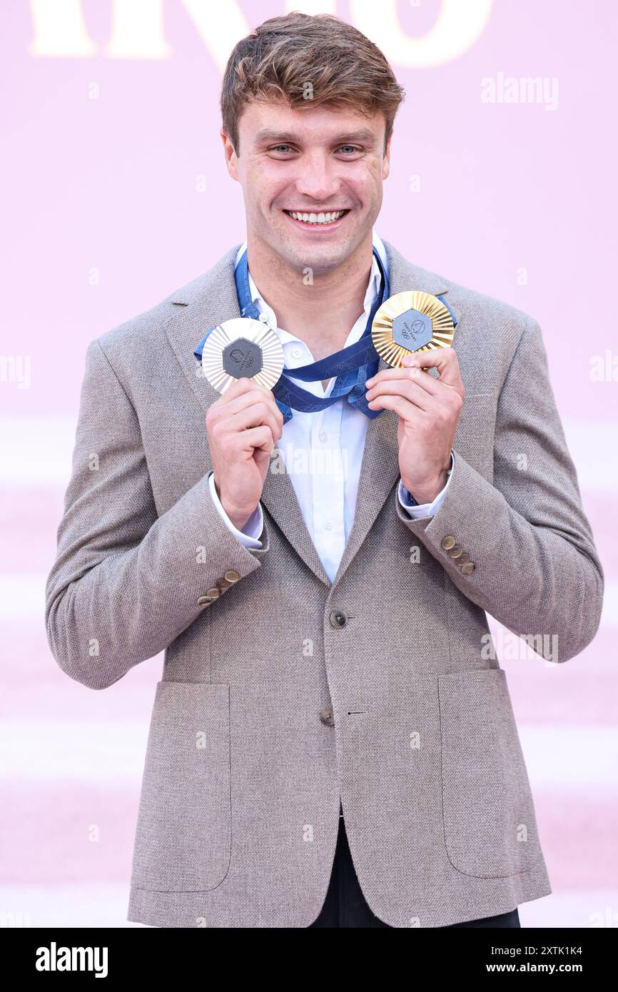 HOLLYWOOD, LOS ANGELES, CALIFORNIA, USA - AUGUST 14: Bobby Finke ...