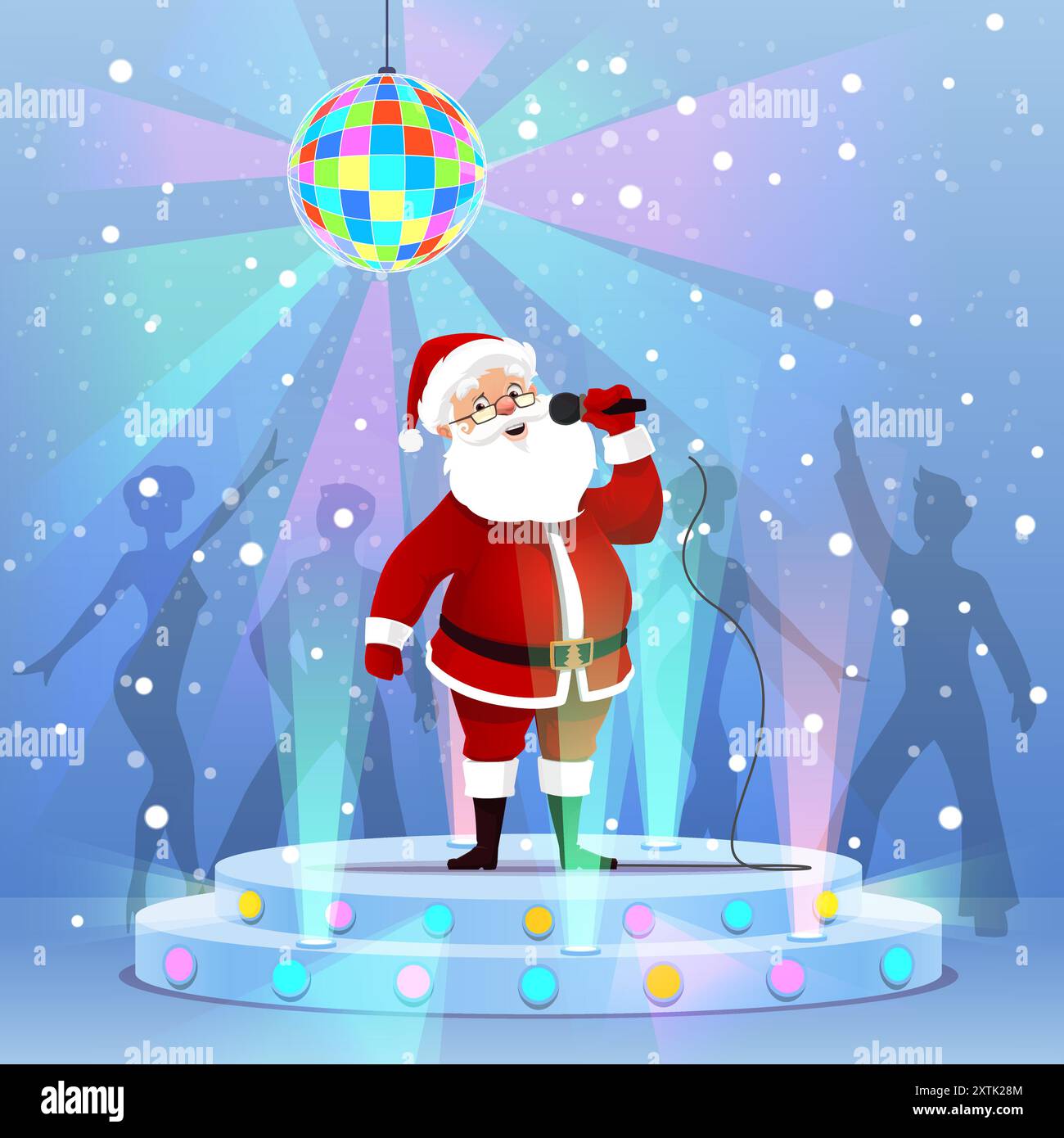 Dancefloor fun Stock Vector Images - Alamy