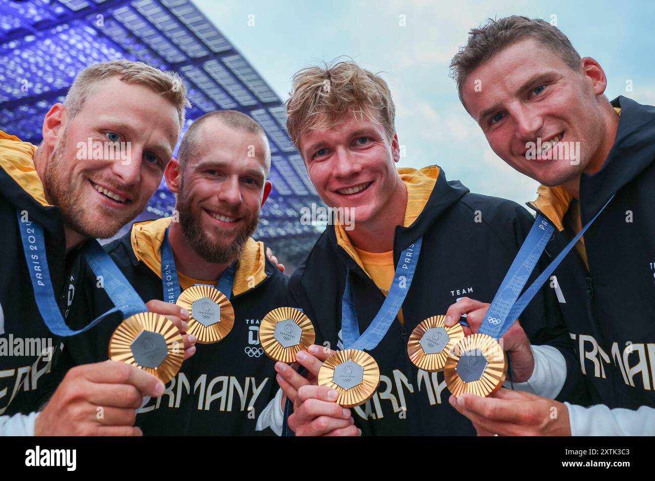 Paris, France. 09th Aug, 2024. Olympia, Paris 2024, Max Lemke (l-r ...