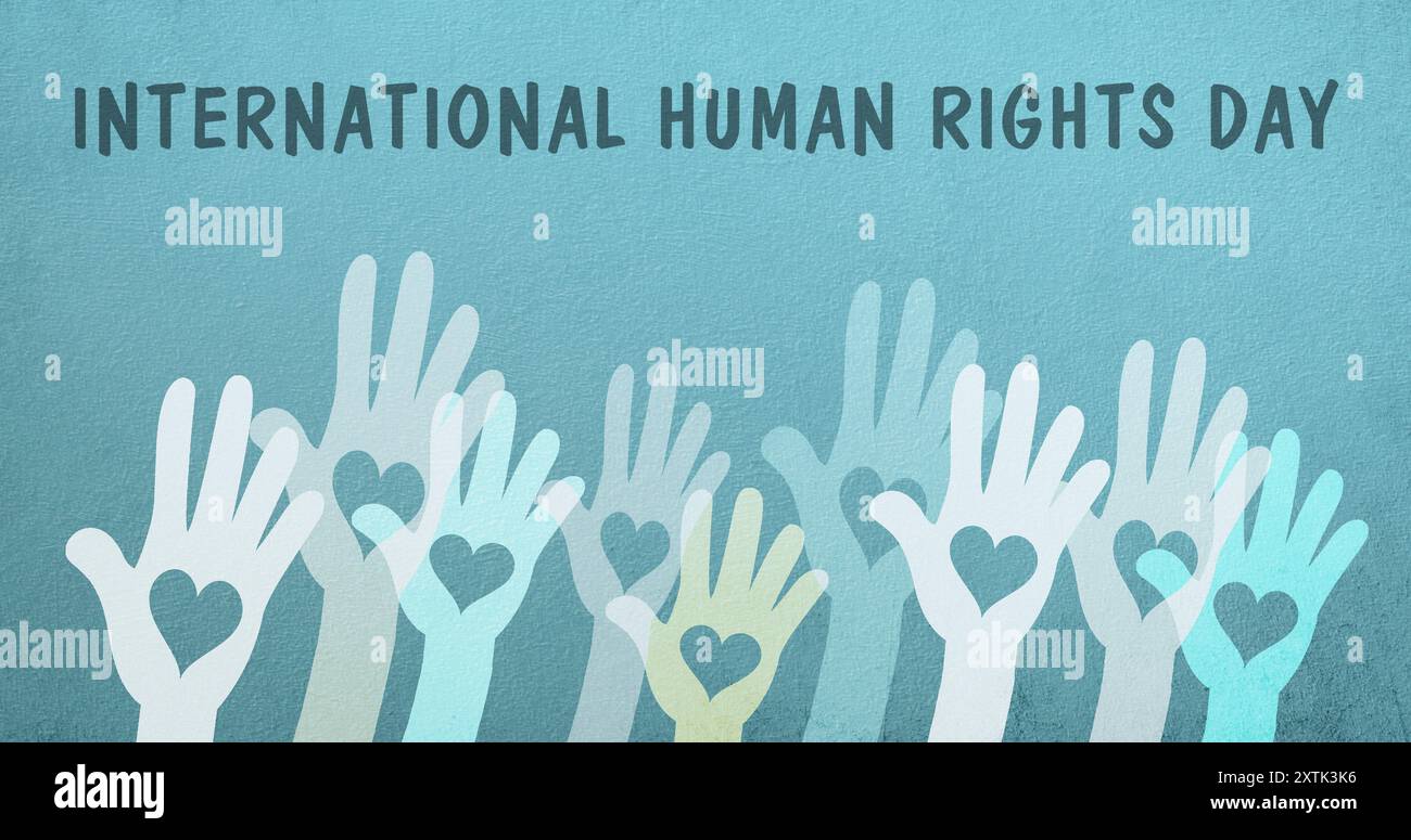 Human rights, equality, diversity, justice and hope concept, respect ...