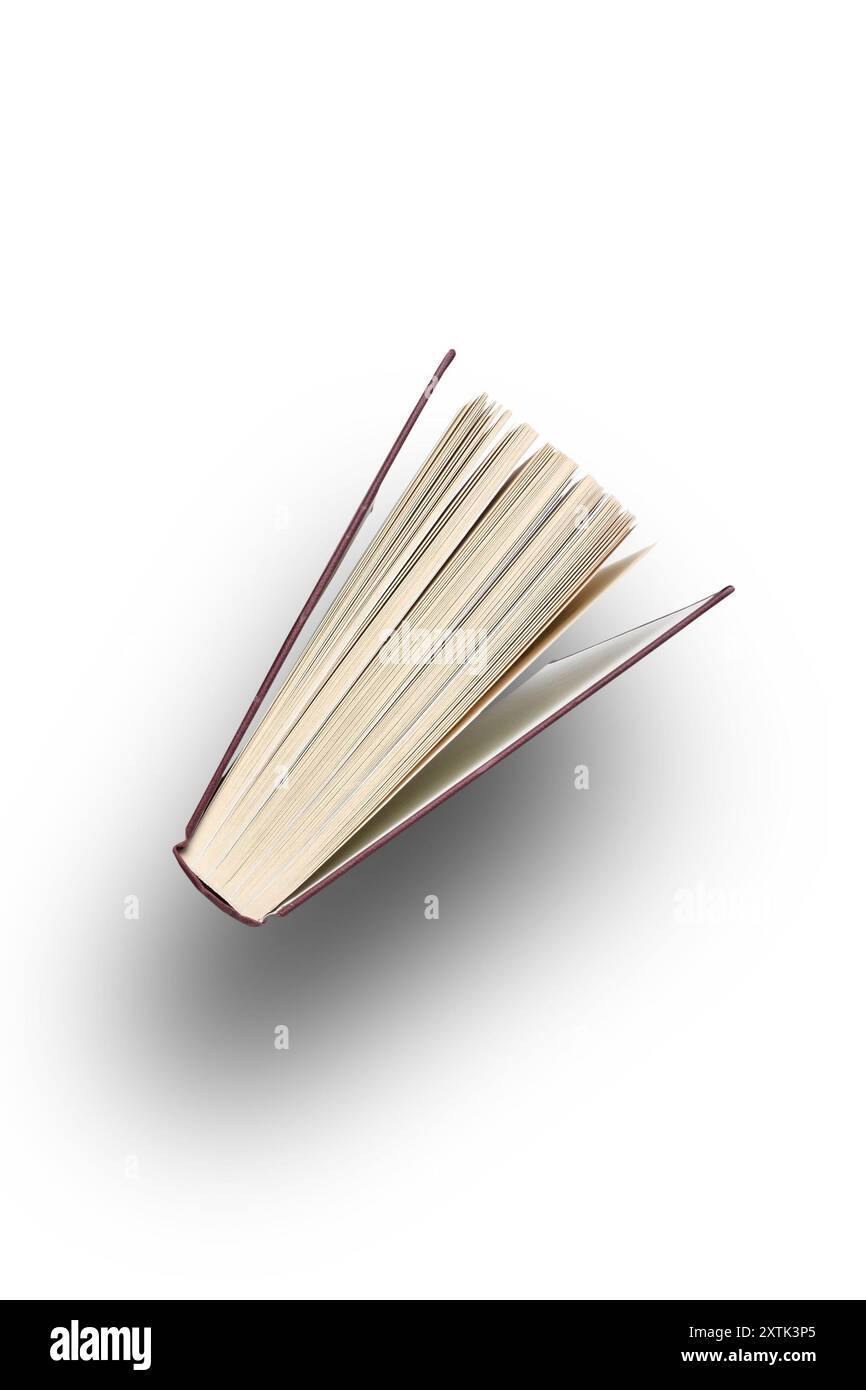 Open book stood isolated hi-res stock photography and images - Alamy