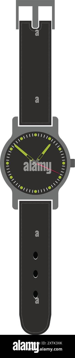 Beautiful Wrist Watch Design Stock Vector Image & Art - Alamy