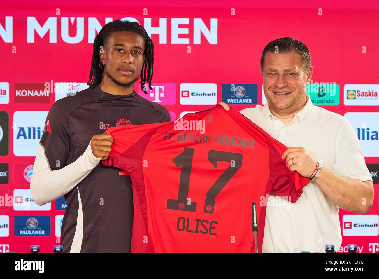 Michael olise 2024 bayern munich hi-res stock photography and images ...